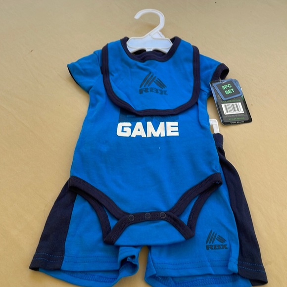 RBX | Matching Sets | Nwt Rbx 3 Piece Baby Boy Set Big Onesie And ...